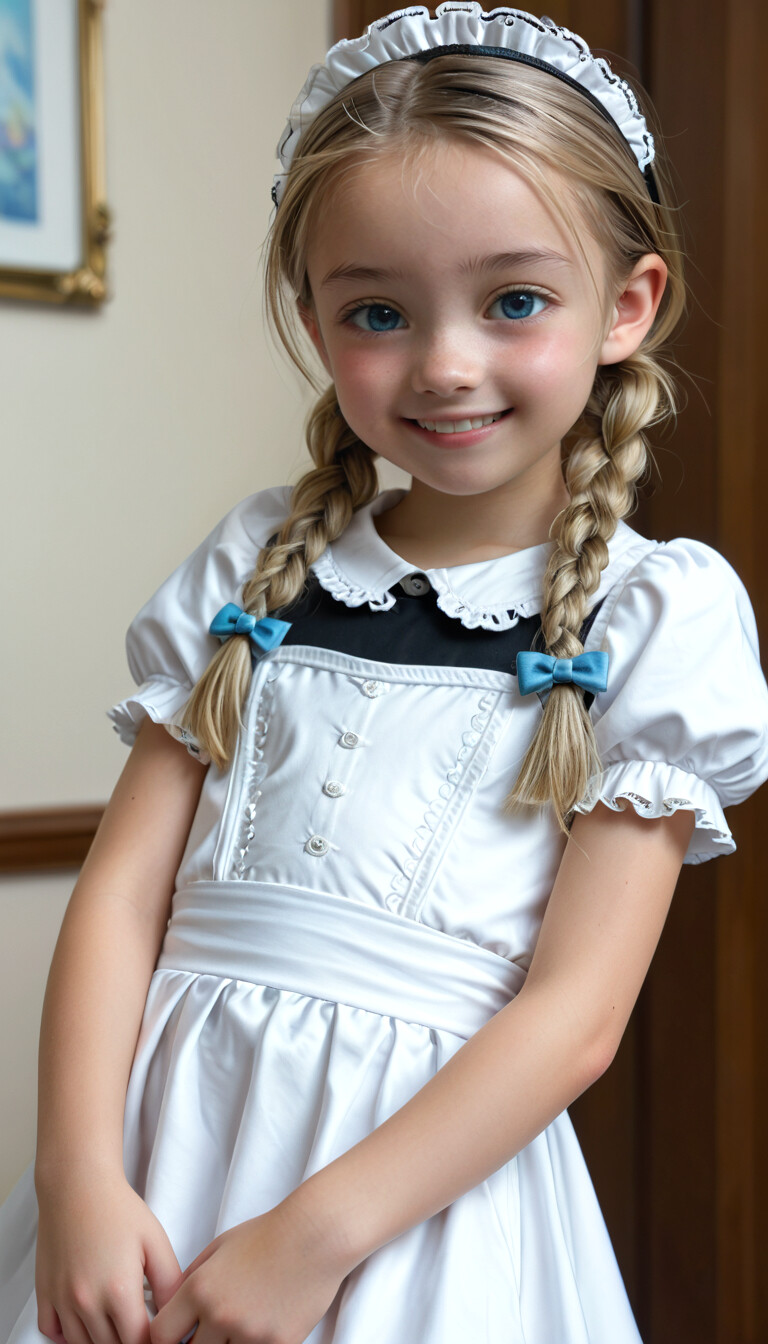 アトリエ レーズンバター #ロリ #Loli: ". お帰りなさいませ！ Welcome back! . #AIgirl #AI美少女 ...